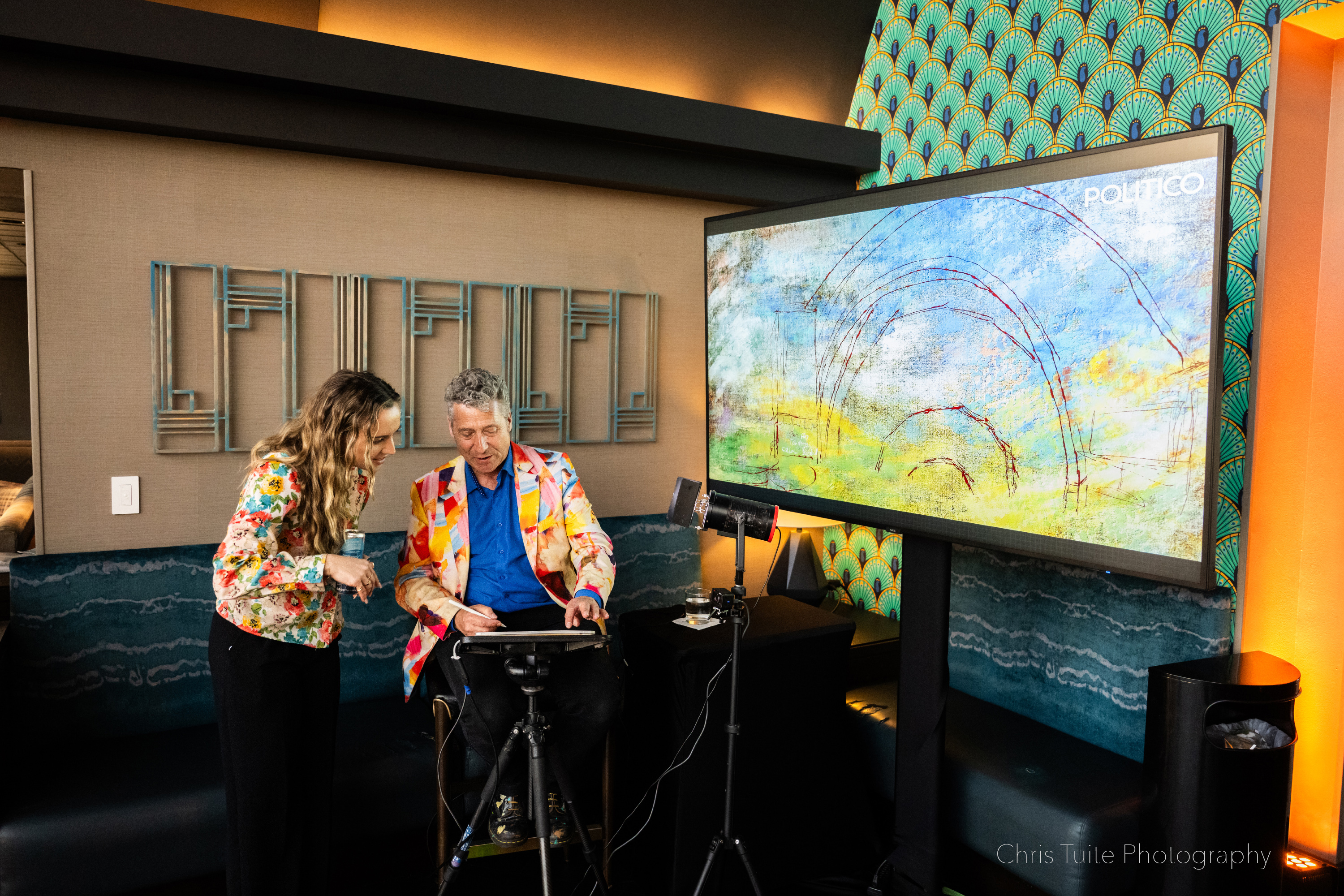 Live Event Painting - Jeremy Sutton Studios
