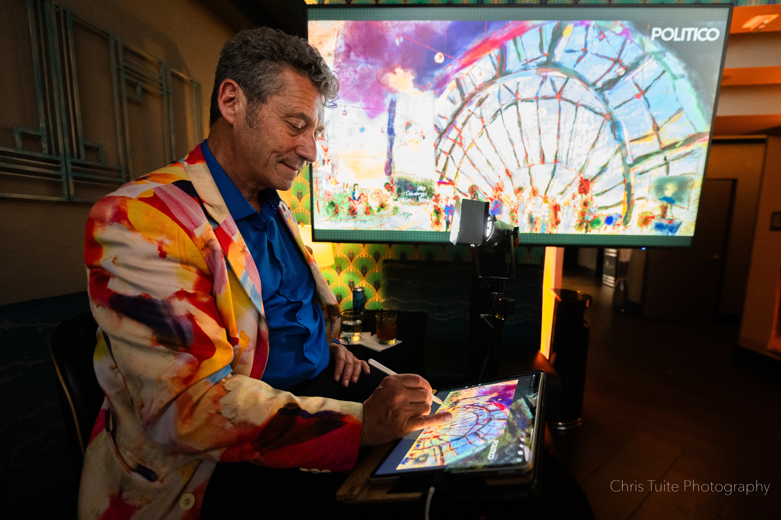 Live Event Painting - Jeremy Sutton Studios