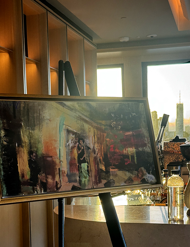 Live Painting “The Art of Jazz” at the Transamerica Pyramid - Jeremy ...